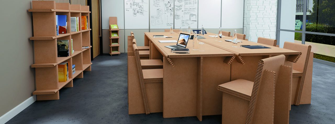 Nouveauté : découvrez notre gamme de meubles en carton